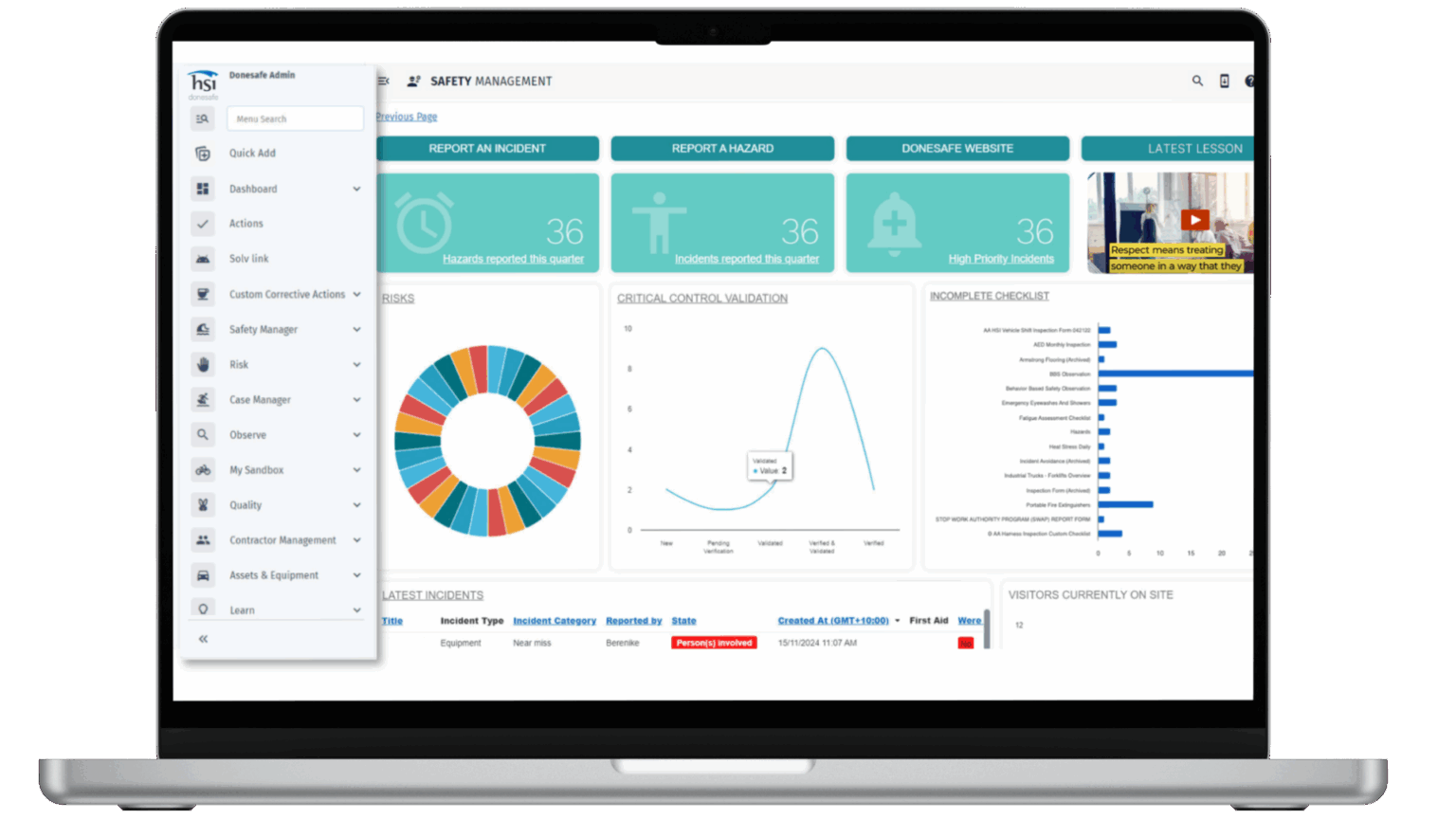 HSI Donesafe | #1 Rated Cloud EHS Software | ESG Reporting