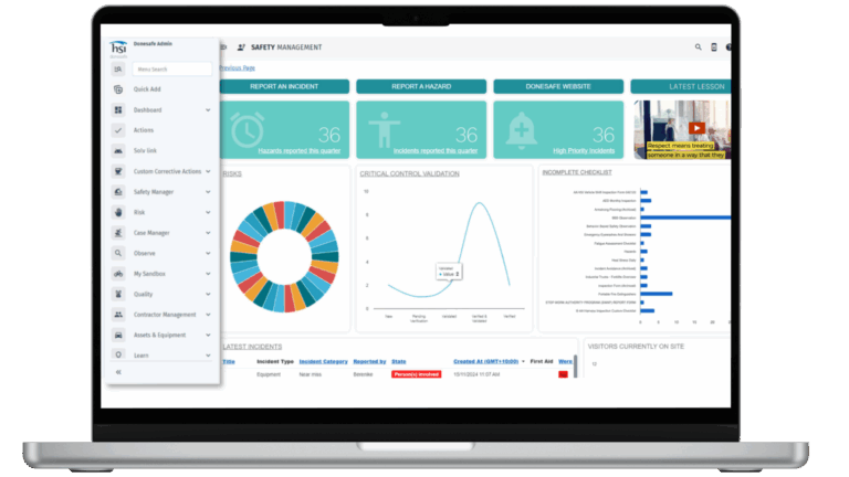 HSI Donesafe | #1 Rated Cloud EHS Software | ESG Reporting