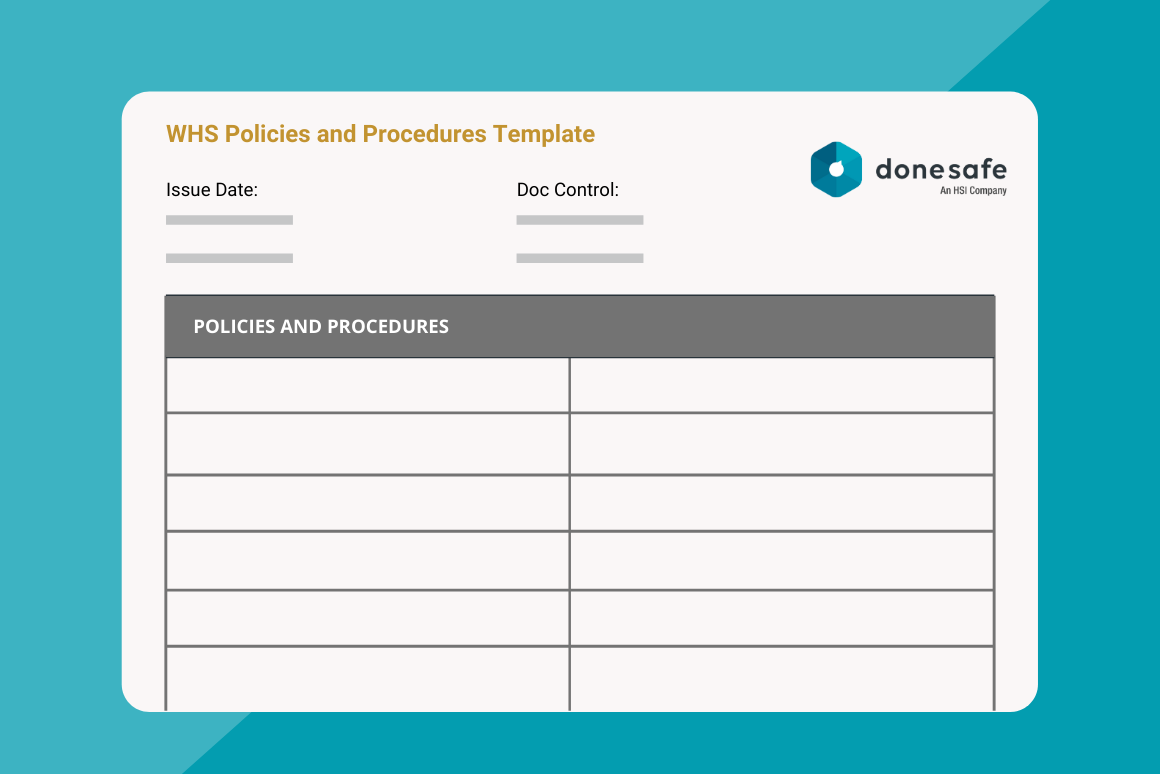 Sample Health and Safety WHS Policies and Procedures | HSI Donesafe
