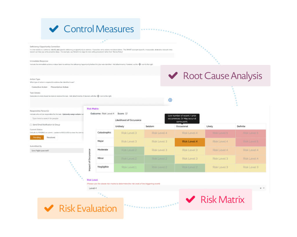 Corrective Actions | HSI Donesafe