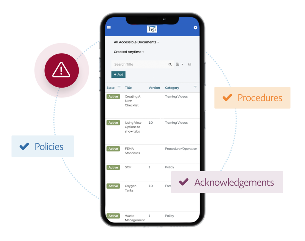 Document Management | HSI Donesafe