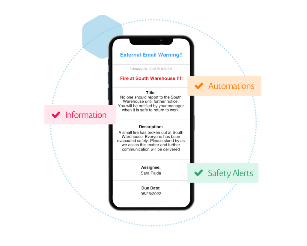 Enhancing Safety Alerts | HSI Donesafe