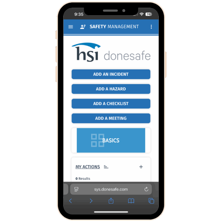 Offline Safety App | Mobile EHSQ Access Anywhere | HSI Donesafe
