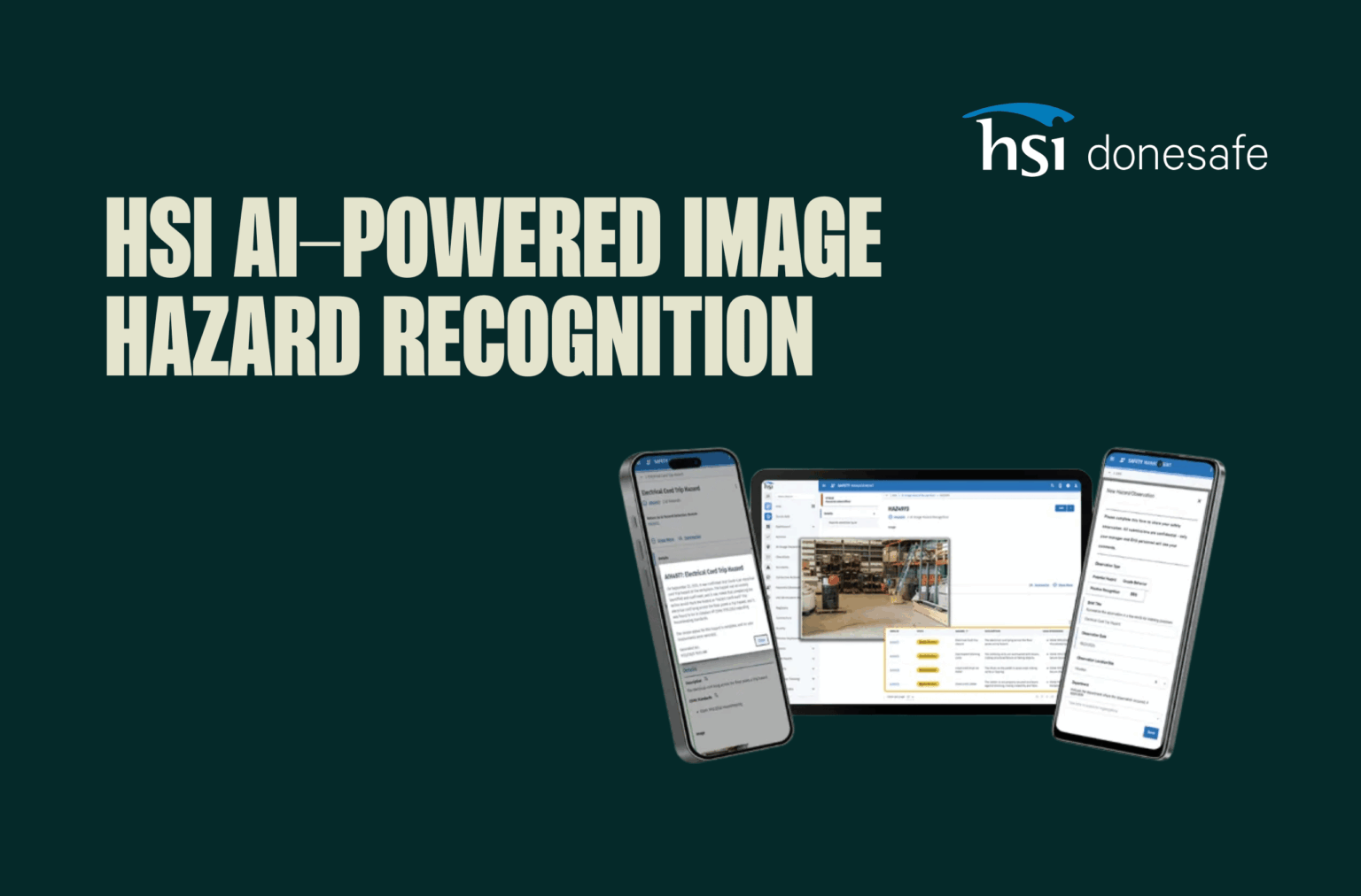 HSI Launches AI-Powered Image Hazard Recognition to Transform Workplace Safety | HSI Donesafe